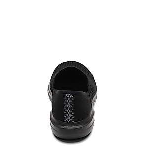 BZees Womens Charlie Slip-ons Loafer, Black, 8 US