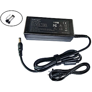 UpBright 24V 2A AC/DC Adapter Compatible with Epson Workforce A472E WF-100 WF-110 B581A B582A Wireless Mobile Printer C11CE05201 Work Force WF100 WF110 DC24V 24.0V Power Supply Cord Battery Charger