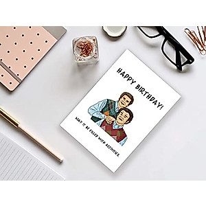 Step Bros Birthday Card, Funny Birthday Card, Comedy Bday Greeting Card, Best Friends Birthday Card…