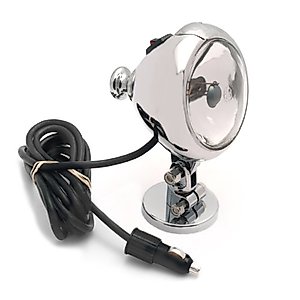 Unity 5AG-M-H Chrome 5" Diameter 50W Halogen Spot Decklight with Round Magnetic Bracket