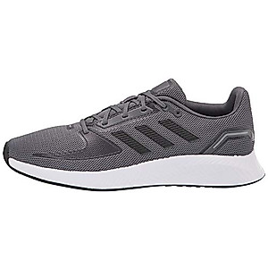 adidas mens Runfalcon 2.0 Running Shoe, Grey/Black/Grey, 11 US