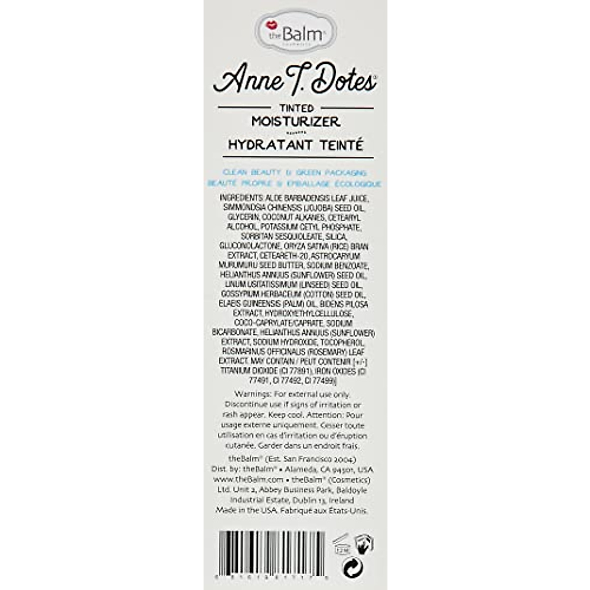 theBalm Anne T. Dotes Tinted Moisturizer #14, 1 fl. oz.