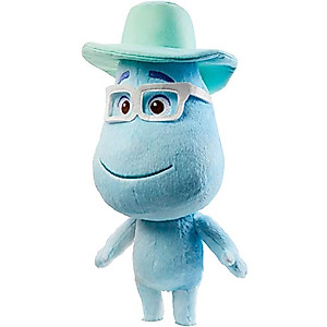 Mattel Disney Pixar Soul Joe Gardner Feature Plush Doll Collectible Approx 16-in Tall, Huggable Stuffed Character Toy with Movie-Authentic Look, Collectors Gift