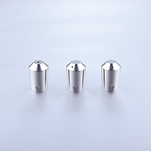 JOYSOG For Rancilio machine accessories, 304 Stainless Steel Coffee Machine Nozzle for Rancilio Steam Wand Tip Replacement Parts (4 hole)