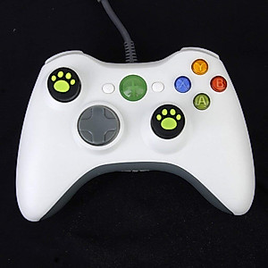 Silicone Thumb Stick Grips Cap Cover Joystick Thumbsticks Caps for PS4 Xbox ONE Xbox 360 PS3 PS2 Cat Dog Paw (M)