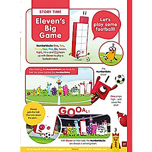 Numberblocks Annual 2021 - as seen on CBeebies! (Learn to count from 1 to 20 with maths puzzles, games and Numberblocks episodes)