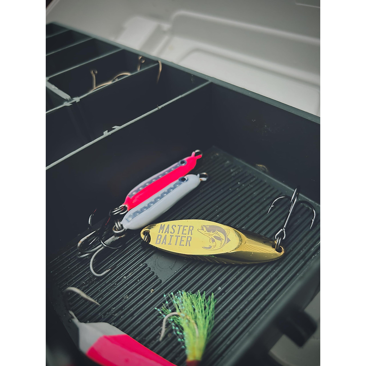 3 Pack '2/0' Bead Rig Surf Fishing Hi-Lo Double Drop Hand-Tied 30LB Mono (Florida Red)