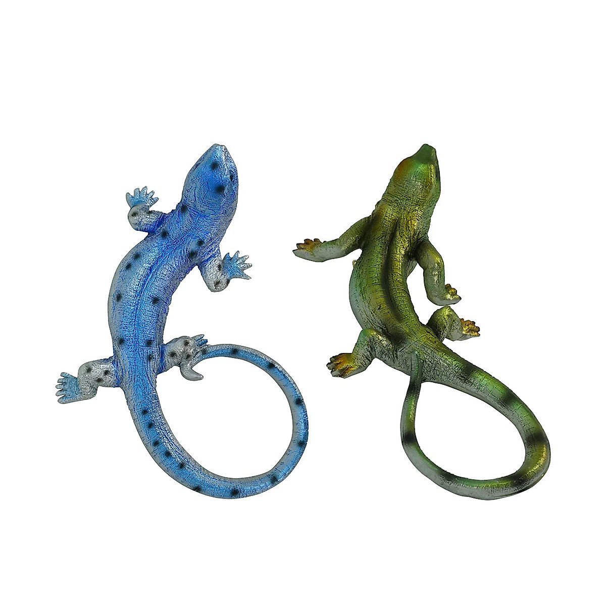 LiffyGift Resin Lizard Wall Decor Animals Craft Sculpture Art Hanging for Indoor Living Room Outdoor Garden Decoration