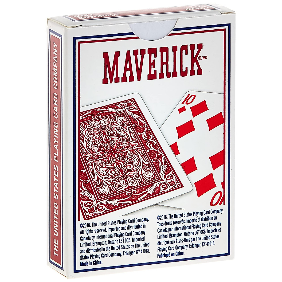 Maverick Standard Index Playing Cards, 1 CT (Colors May Vary)