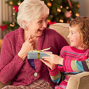 Empty Metal Tins Box with Lid,6 Pack Stainless steel Tins Cans Storage Container for Treats, Gifts, Candle, Favors and Crafts, Silver (7 x 4.3 x 1.57 Inches)