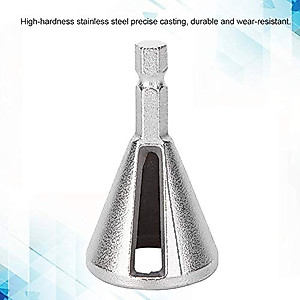 Deburring External Chamfer Tool - Stainless Steel Remove Burr Tools for Drill Bit Stainless Steel Eliminate Damaged Extractor