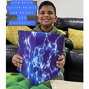 InstyleCraft Book Cover | Book Covers for Textbooks | Jumbo Books Covers for School | Stretchable Book Covers for Hardcover Books N3 | Made of Stretchy Fabric | Ideal for School Textbooks