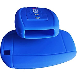 Smart Key Fob Case Protector with Key Chain for 2017-2021 Lincoln MKC, MKZ, MKX, Continental, 2018-2021 Lincoln Navigator, 2020-2021 Lincoln Nautilus (Note: Only for Push Button Start)