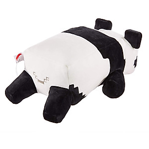 Mattel Minecraft Plush Panda 12-inch Stuffed Animal Figure, Floppy Soft Doll Inspired by Video Game Character, Collectible Toy