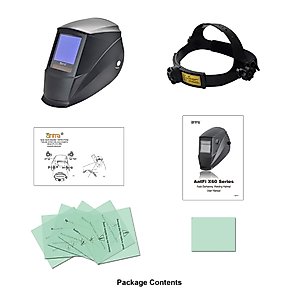 Antra True Color Auto Darkening Welding Helmet - Large Window 13.5 Sqi, Wide Variable Shade 4/5-13, Low TIG Amp Rating 2A - Precision Protection for Welding Excellence
