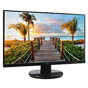 Acer KB272HL bix 27" Full HD (1920 x 1080) Acer Vision Care VA Monitor with Flicker-less, Blue Light Filter and AMD FREESYNC Technology (HDMI & VGA Port),Black