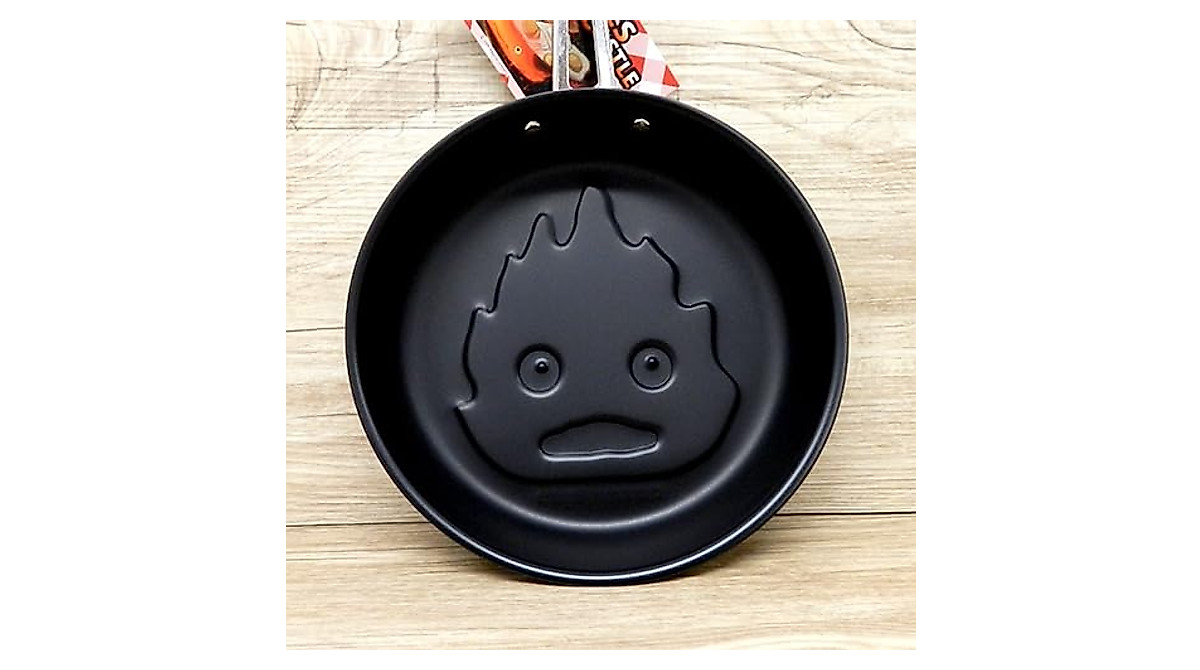Studio Ghibli Calcifer Frying Pan - Whimsical Kitchen Tool