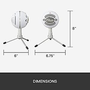 Logitech for Creators Blue Snowball iCE USB Microphone - White