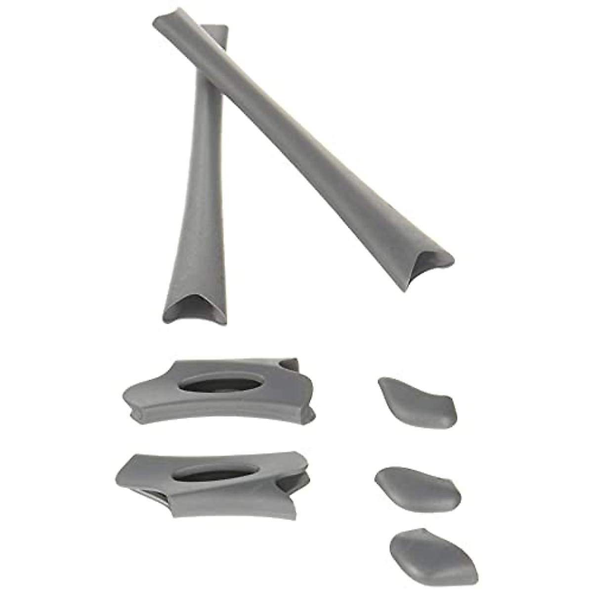 Oakley Flak Jacket Polarized Ear Sock and Nose Pad Accessory Kit, Slate, One Size