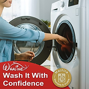 Whaline Christmas Nutcracker Kitchen Dish Towels 18 x 28 Inch Watercolor Xmas Soldier Dish Towel Merry Christmas Hand Drying Tea Towel for Seasonal Cooking Baking, 4 Pack