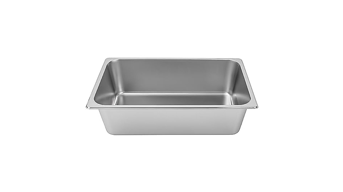 3 Pack Perforated Steam Pan Set for Kitchen Safety
