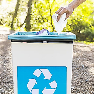 3 Pack Trash Can Bands Garbage Bag Elastic Bands Durable Rubber Band Fit 13-30 Gallon Garbage Cans Elastic Rubber Bands for Garbage Bag, Waste Bins, Litter Box (Black,Small(13-30gal))