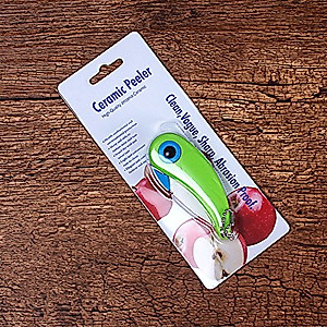 Creative Bird Shape Collapsible Portable Folding Ceramic Fruit Knife Paring Knife (four Colors Optional)
