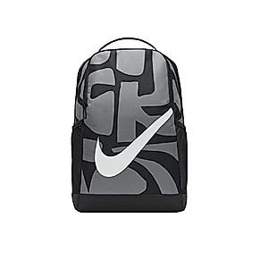 Nike Brasilia CAT AOP Backpack BLACK/SMOKE GREY/WHITE DQ5341-010, One Size