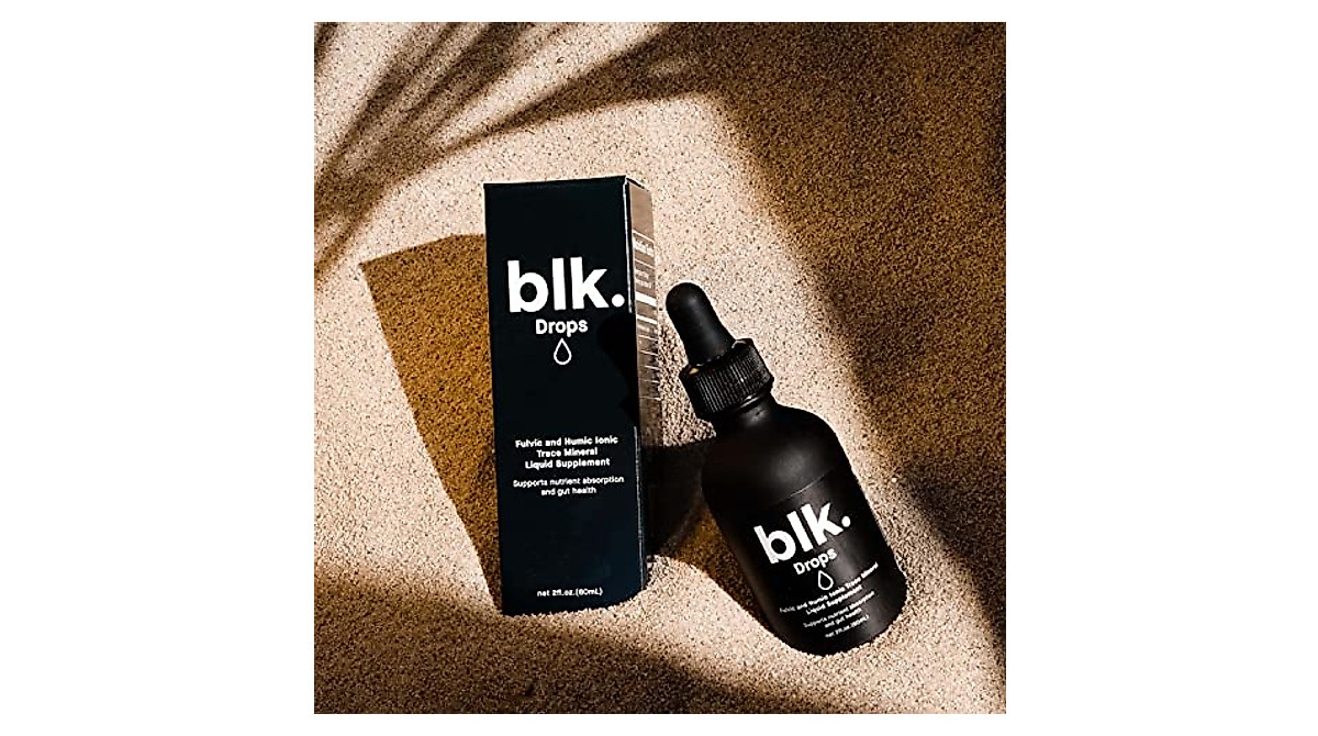 blk. Mineral Drops: Fulvic & Trace Minerals for Hydration