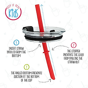 Real Deal Steel "Keep it Real Kids Mugs - 100% Lead and BPA Free Kids Coffee Mug for Hot Chocolate - Set of 2