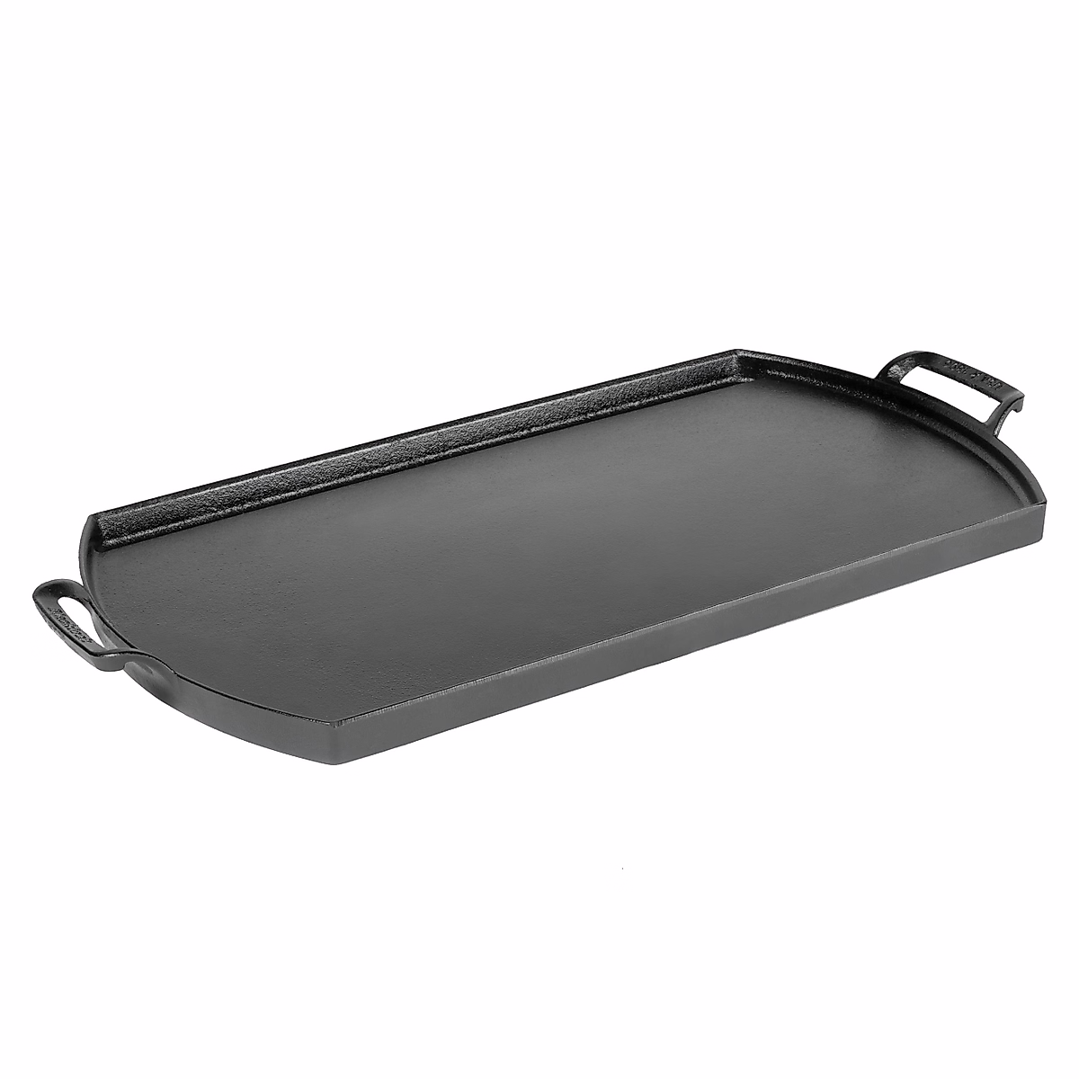 Lodge Blacklock 10" x 20" Cast Iron Double Burner Griddle - Triple Seasoned - For Indoor & Outdoor Cooking - Fits Over Two Burners - Easy Cleanup - Non-Toxic Material