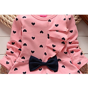 Cabucale Little Girls Long Sleeve Pant Set Top and Leggings Set Baby Clothing Set Kids Toddler Children Tops Outfits