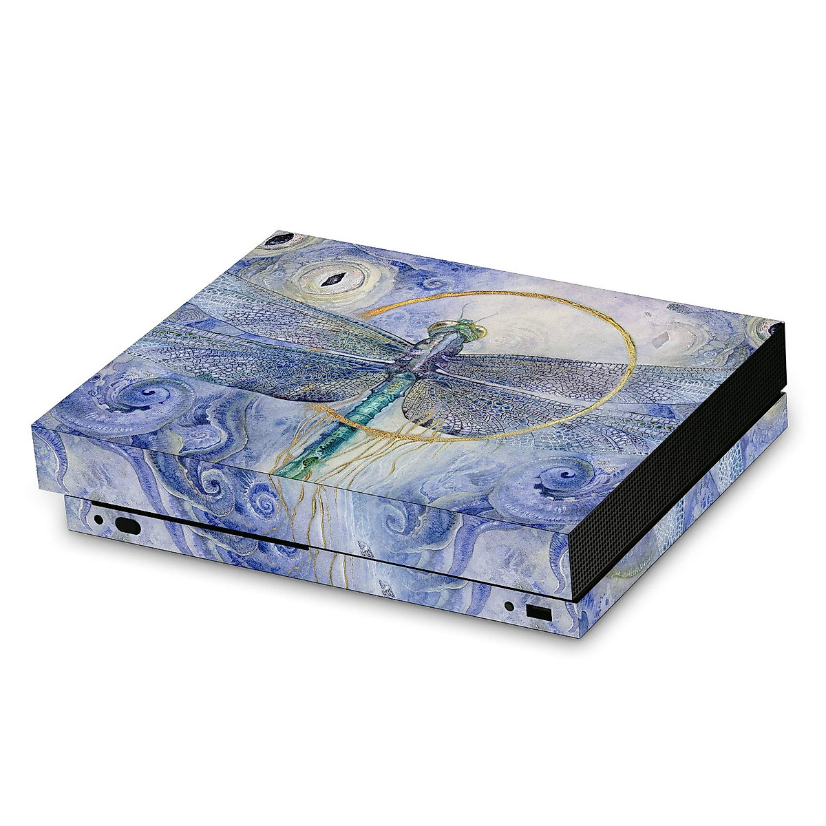 Head Case Designs Officially Licensed Stephanie Law Dragonfly Art Mix Matte Vinyl Sticker Gaming Skin Case Cover Compatible With Xbox One X Console