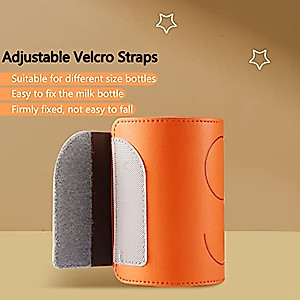 Portable Bottle Warmer, Baby Bottle Warmer, USB Breast Milk Bottle Heater with LCD Display, 5 Adjustable Levels, Bottle Warmer on The Go for Milk, Breastmilk, Water