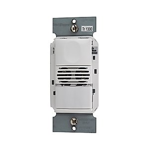 Watt Stopper DSW-100-W Dual Technology Wall Switch Sensor