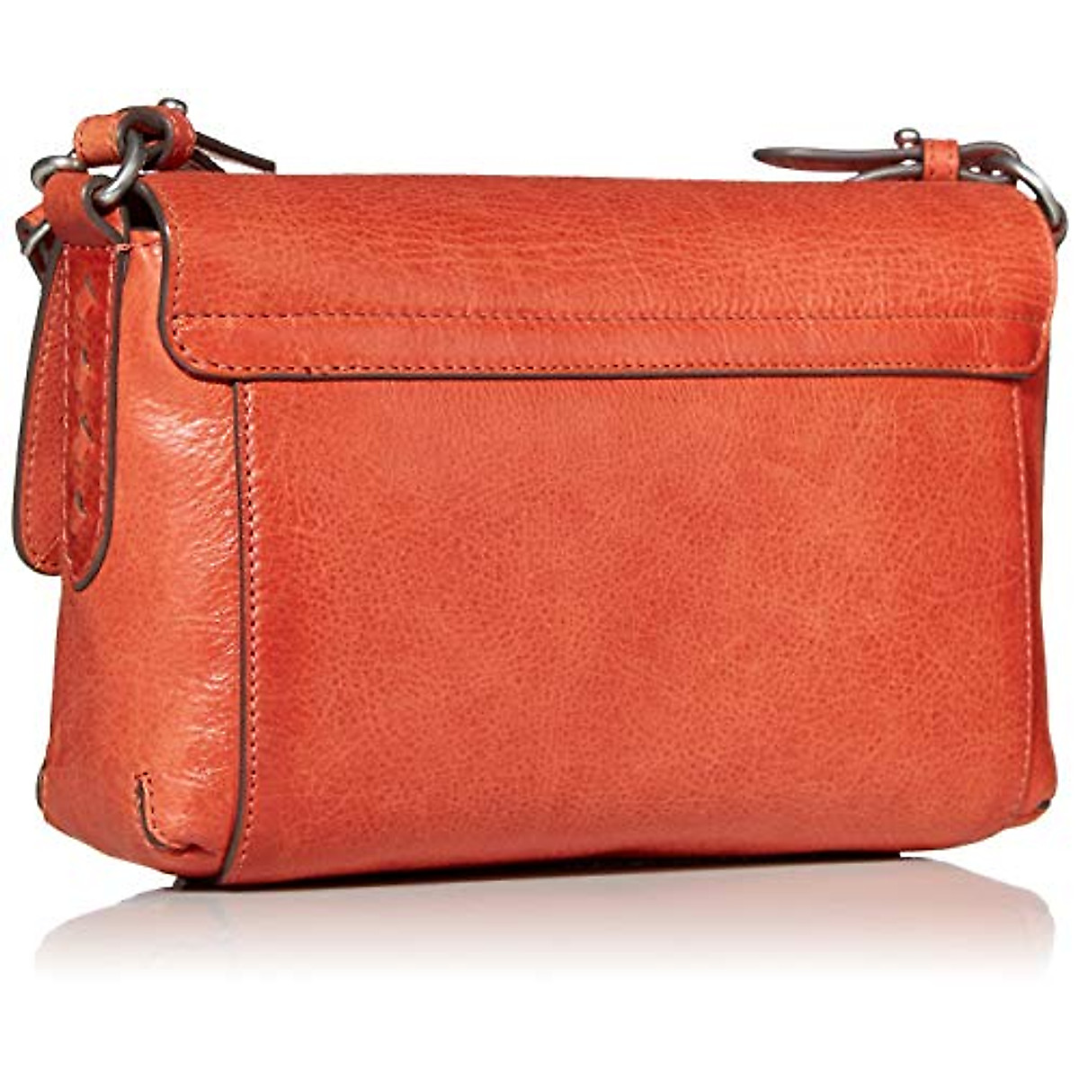 Frye Reed Flap Crossbody, Burnt Orange