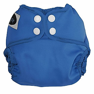 Imagine Baby Products Newborn Snap Diaper Cover, Indigo