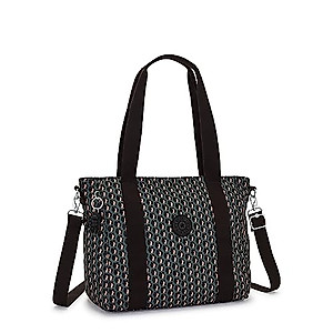 Kipling Women's Asseni Small Tote, Versatile Lightweight Purse, Nylon Shoulder Bag, 3D K Pink