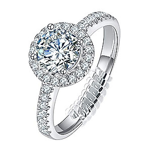 GWHOLE Ring Size Adjuster with Silver Polishing Cloth,Set of 4 (2mm/3mm)