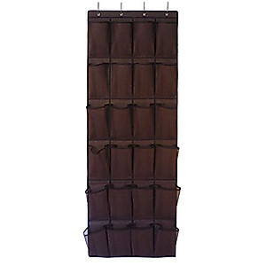 Roomganize Large Shoe Organizer, Sneaker Rack, for Men's Big Shoes (Bison Brown)