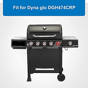 Uniflasy Cast Iron Cooking Grates for Dyna glo DGH474CRP DGH483CRP DGF493BNP DGF493PNP-D DGB495SDP DGB495SDP-D DGB493SPB DGB463CNP DGB494SPB 70-01-911 70-02-656 Cooking Grid Replacement Part Kit