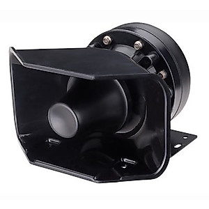 Deluxe Pelican 200 Watt Siren & Speaker PA System Police Siren Bundle - 8 modes -6 20A Switches