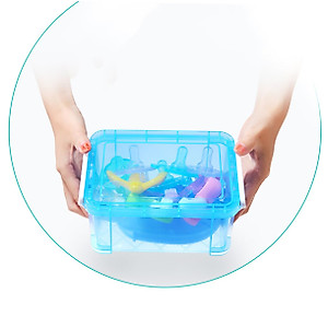Zerodeko 1pc Box plastic storage case container portable