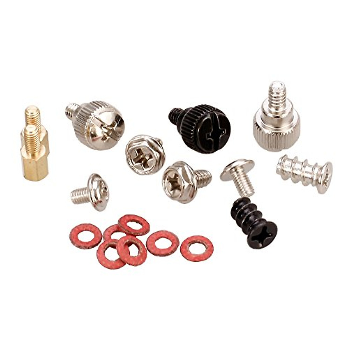 Screw 228PCS Computer Case Motherboard Fan Hard Drive Screw Assortment Kit with