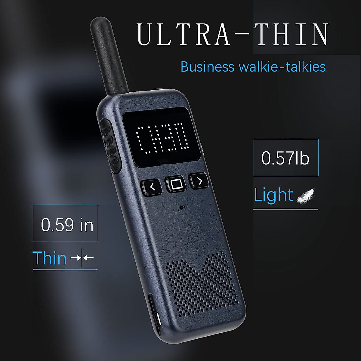 Retevis RB19P Walkie Talkies with Earpiece, High Power 2 Way Radios Long Range, Small Two Way Radios with Multi-Unit Charger, for Restaurants Retail(6 Pack)