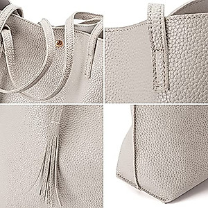 Lieseh Women's Bohemian Tote Bag for Shoulder and Hand with Inner Pocket