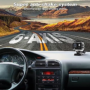 HiDectee Action Camera 4K 30FPS Sports Camera, 170° Wide-Angle 30M Waterproof Underwater Camera with 2.4G Remote Control, Built-in WiFi, 2 Batteries, 32G SD Card and Helmet Mount Accessories Kits