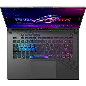 ASUS ROG Strix G16 Gaming Laptop, 16" WUXGA 165Hz, GeForce RTX 4060 140W, 13th Gen Intel 14-Core i7-13650HX, 32GB DDR5, 2TB PCIe SSD, Thunderbolt 4, 4-Zone RGB, HDMI, RJ45, WiFi 6E, Win 11 Pro
