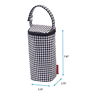 Bellotte Insulated Baby Bottle Bags (2 Pack) - Travel Carrier, Holder, Tote, Portable Breastmilk Storage