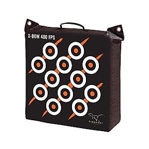 Rinehart 57111 Crossbow Bag Target , Black, 18x18x12